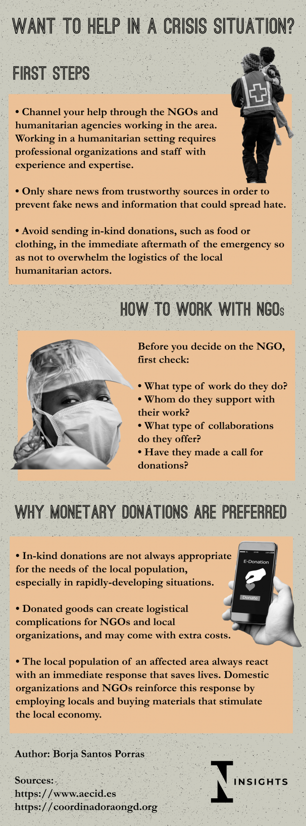 How to Help in a Crisis Situation | IE Insights