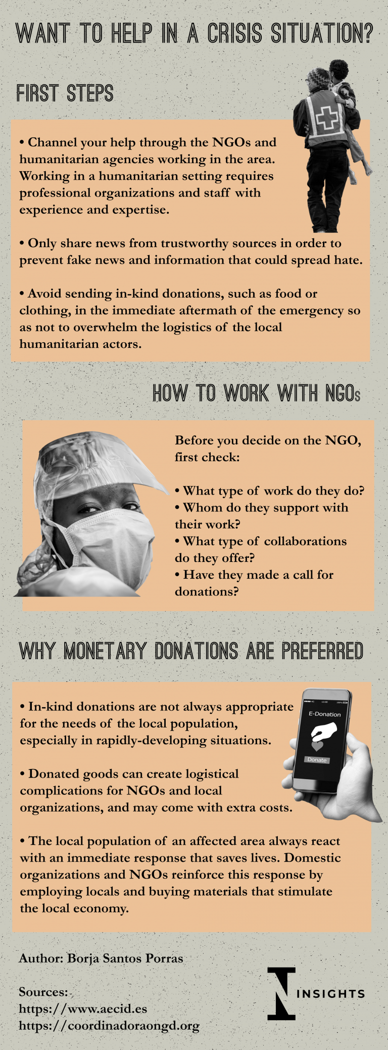 How to Help in a Crisis Situation | IE Insights